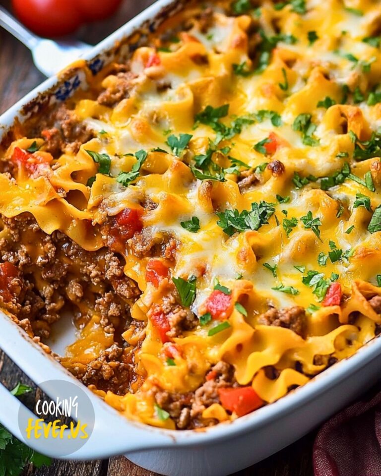 Amish Hamburger With Fall Veggies Bake