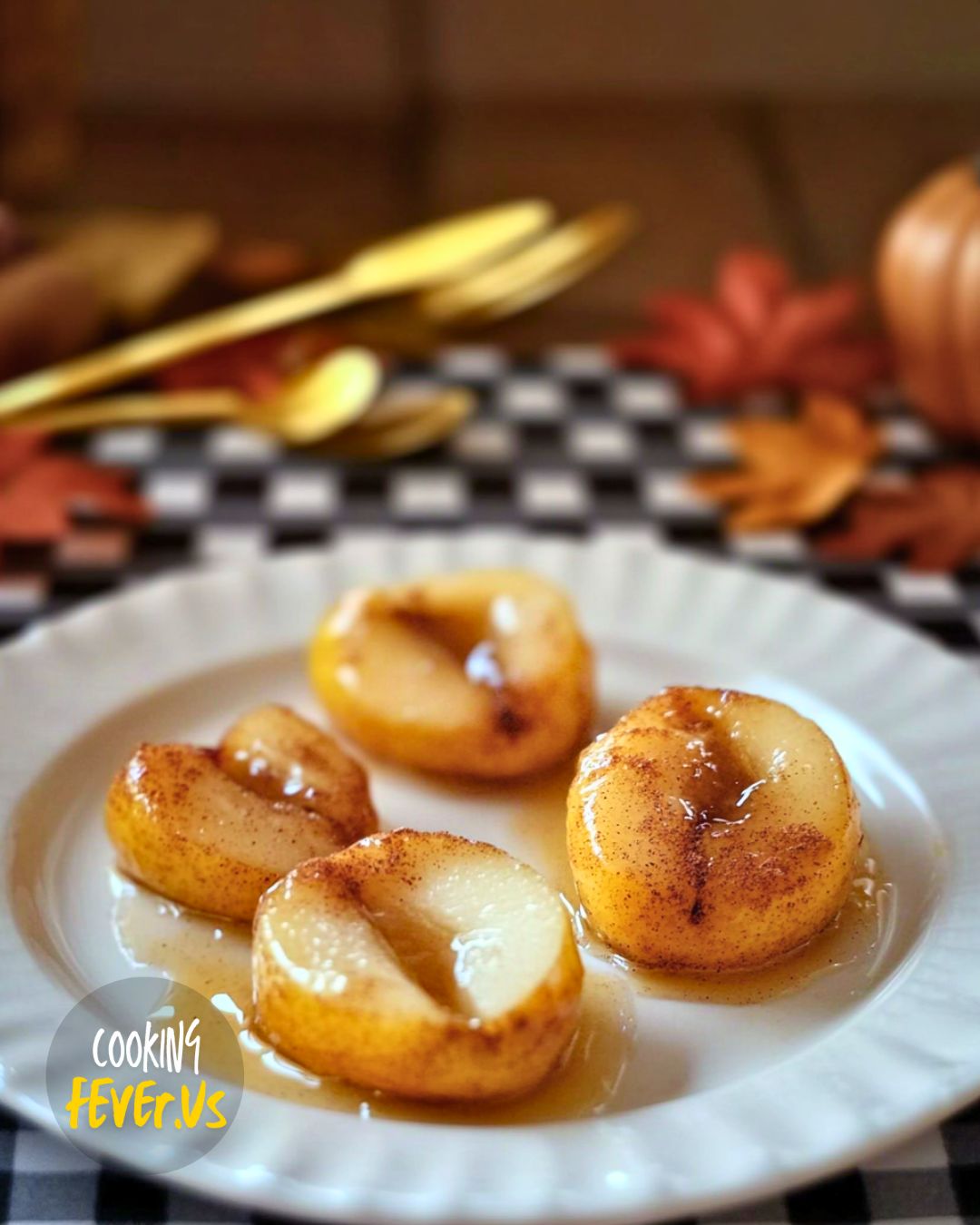 Baked Pears With Cinnamon And Honey