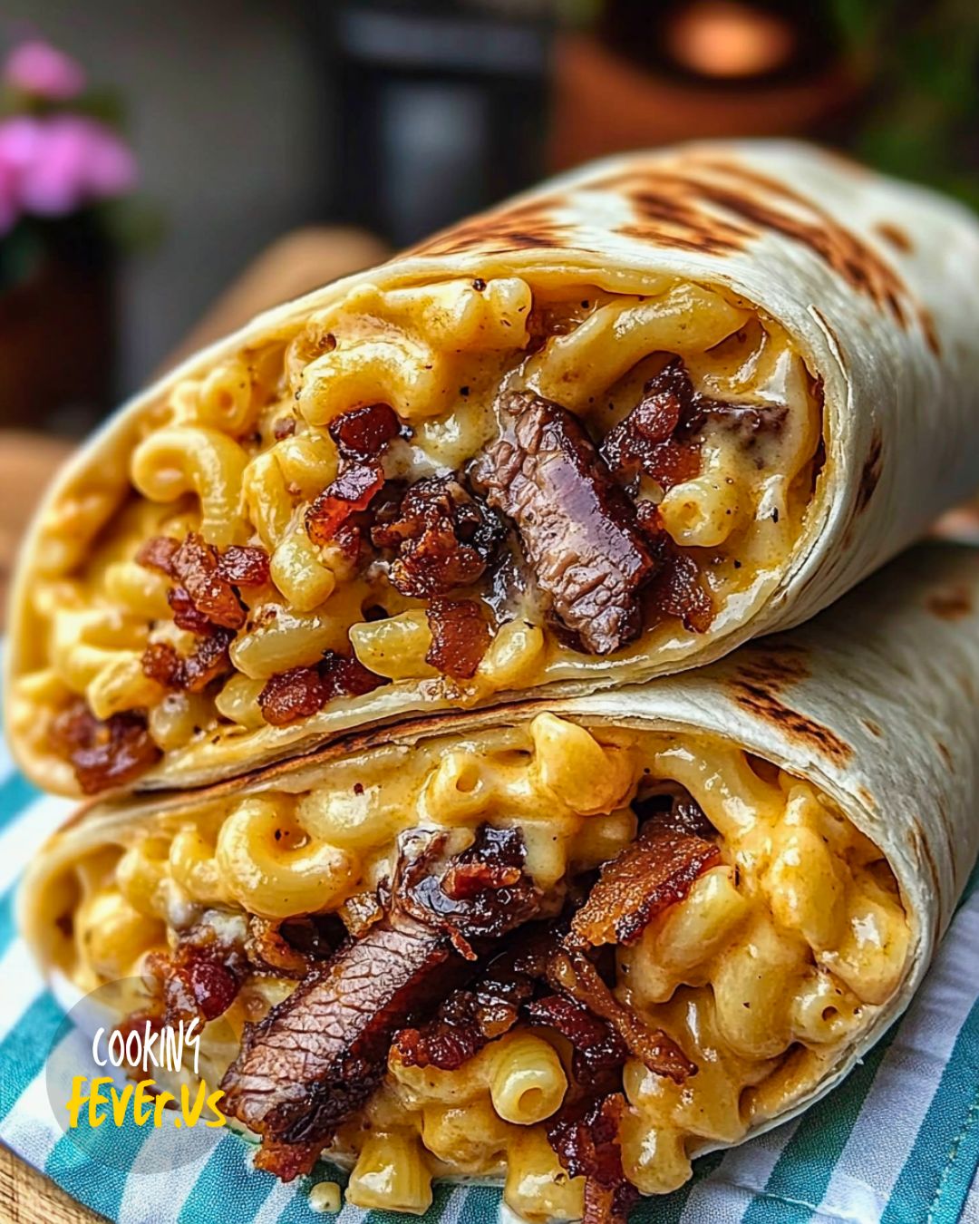 Brisket Mac & Cheese Burrito