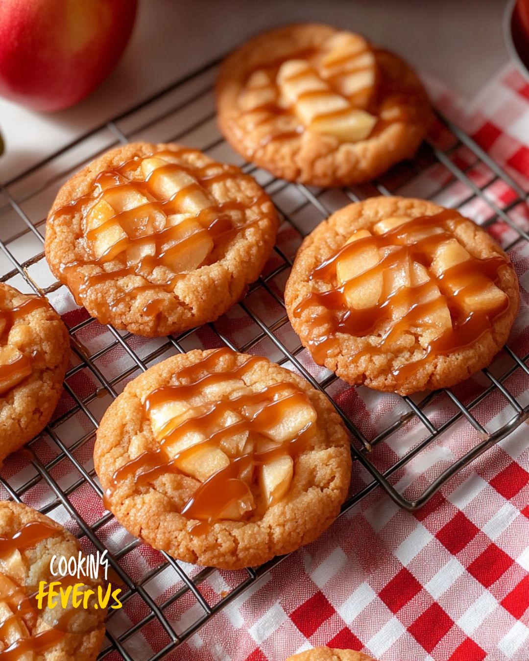 Caramel Apple Cookies