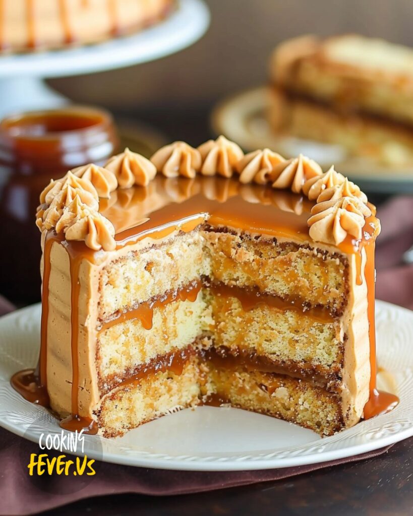 The Best Caramel Cake
