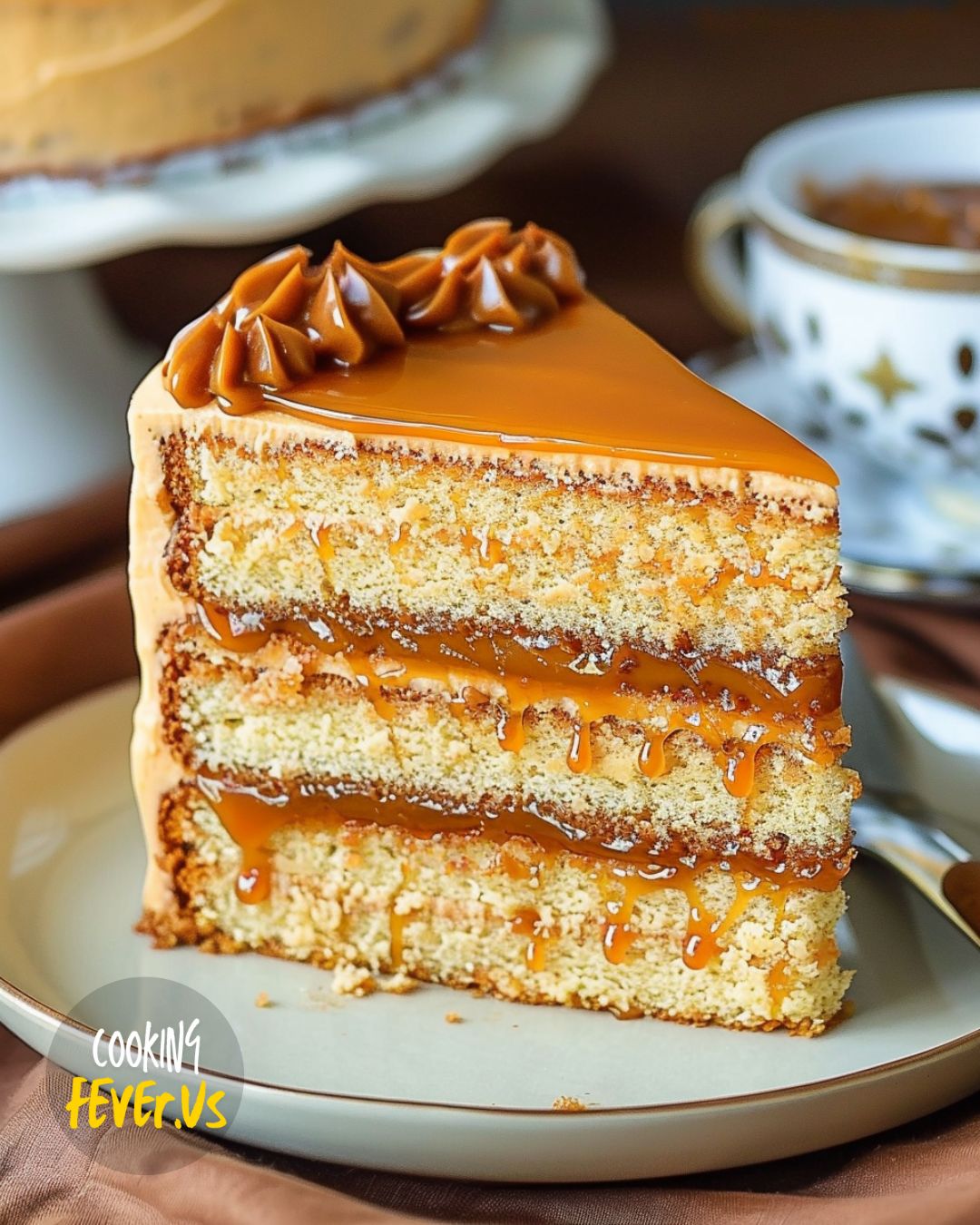 The Best Caramel Cake