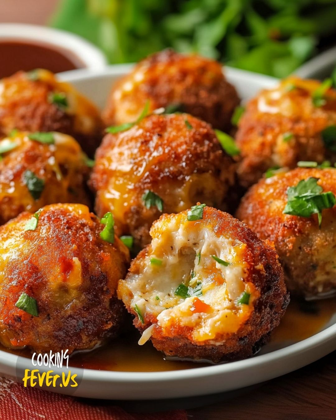Cheesy Chicken Balls