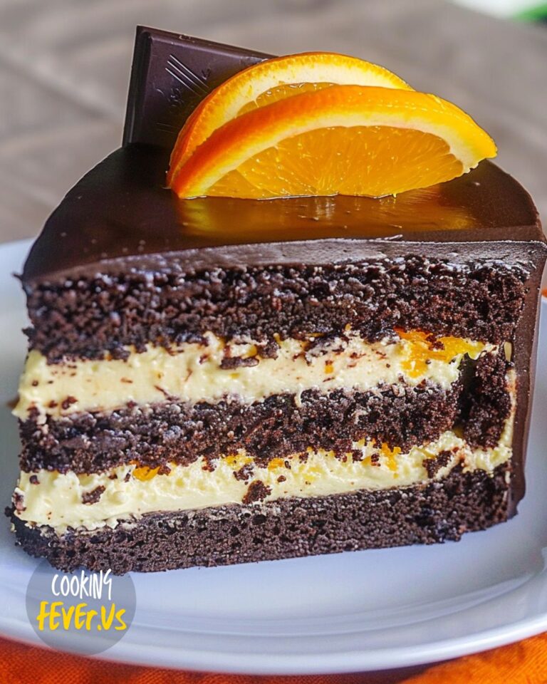 Chocolate Orange Cheesecake Layer Cake