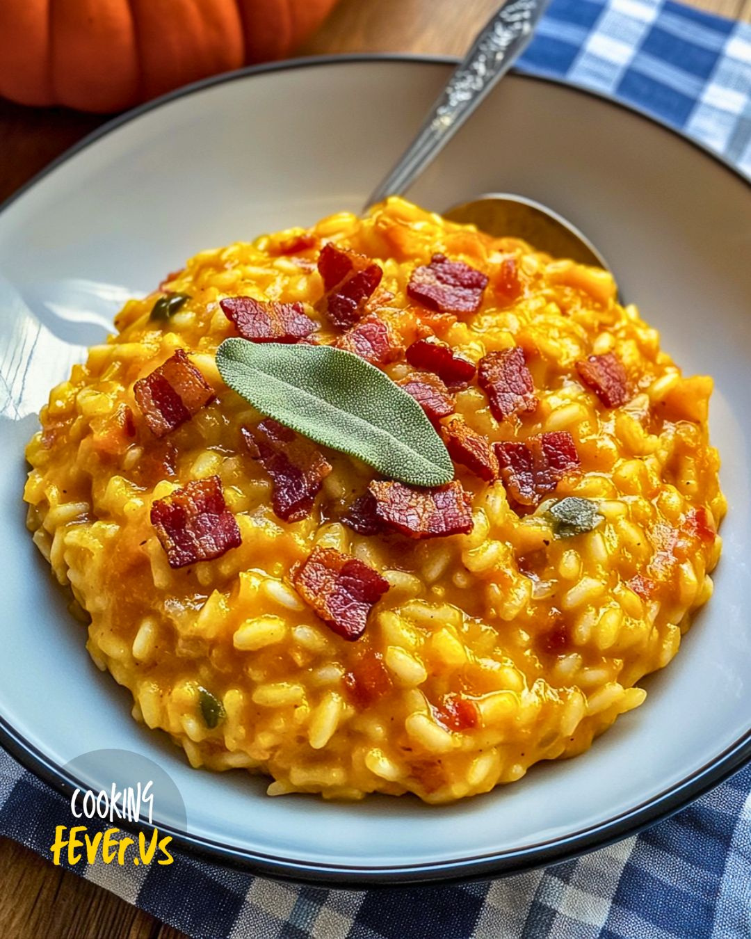 Creamy Pumpkin Risotto