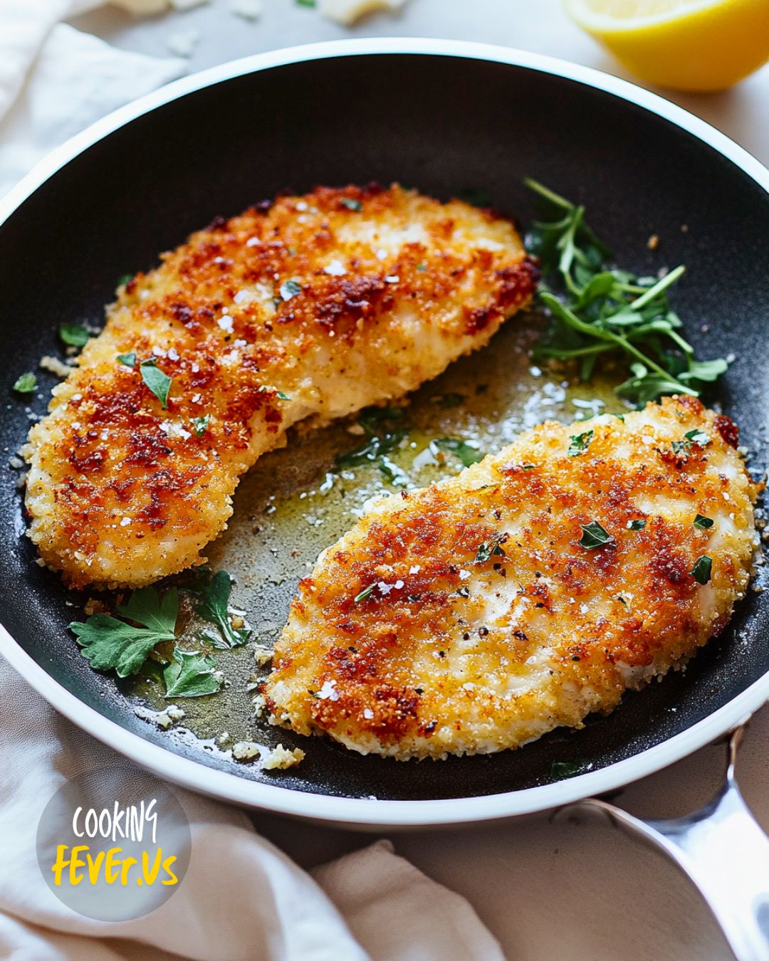 Crispy Breaded Chicken Breast Cutlets