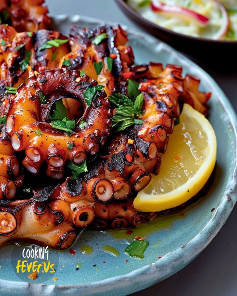 Easy Grilled Octopus