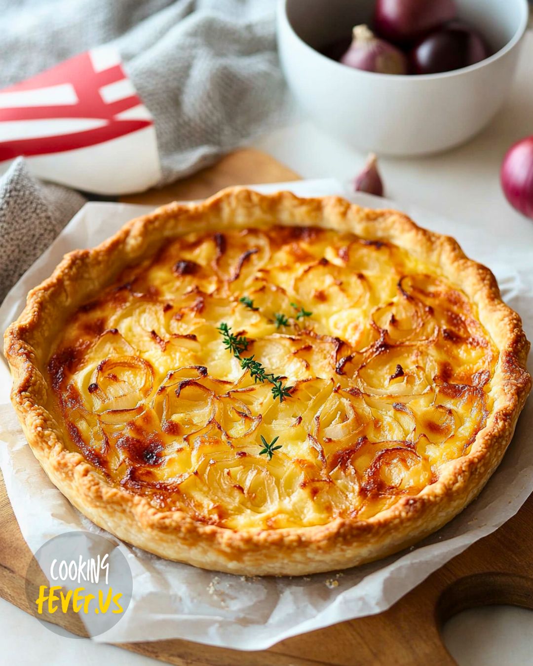 German Onion Pie