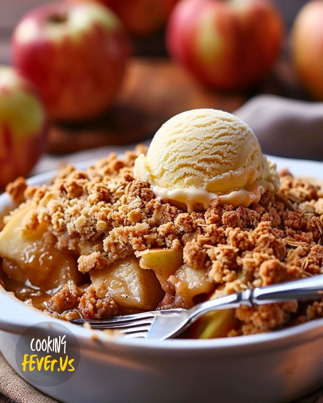 Homemade Apple Crumble