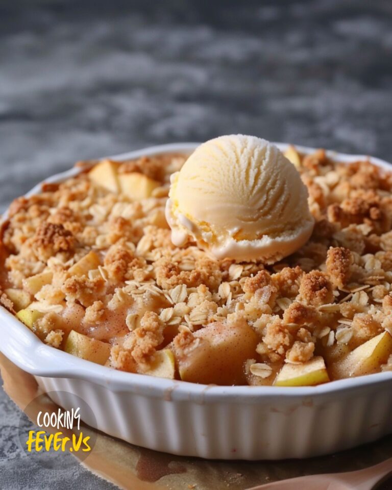 Homemade Apple Crumble