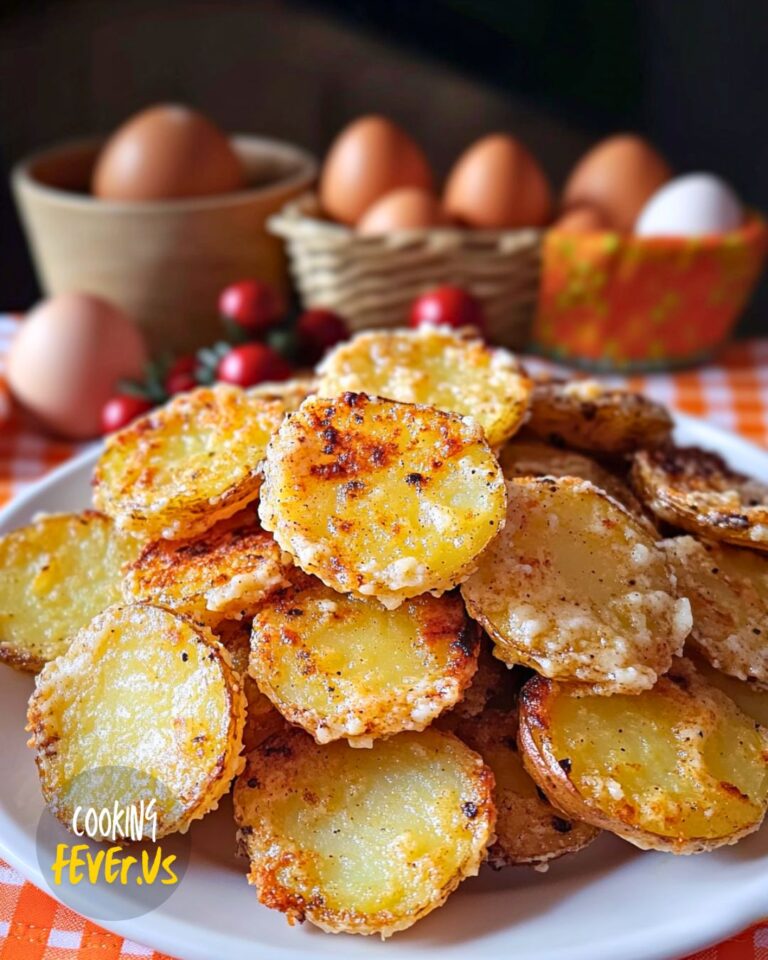 Mini Baked Parmesan Potato Rounds