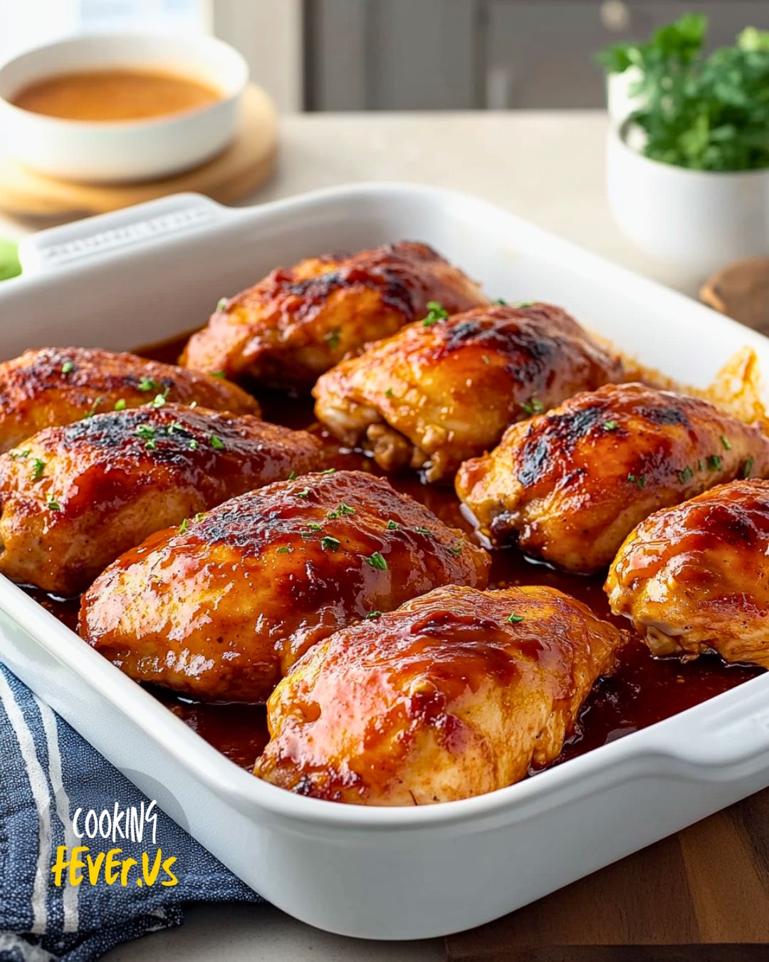 Oven Barbecued Chicken