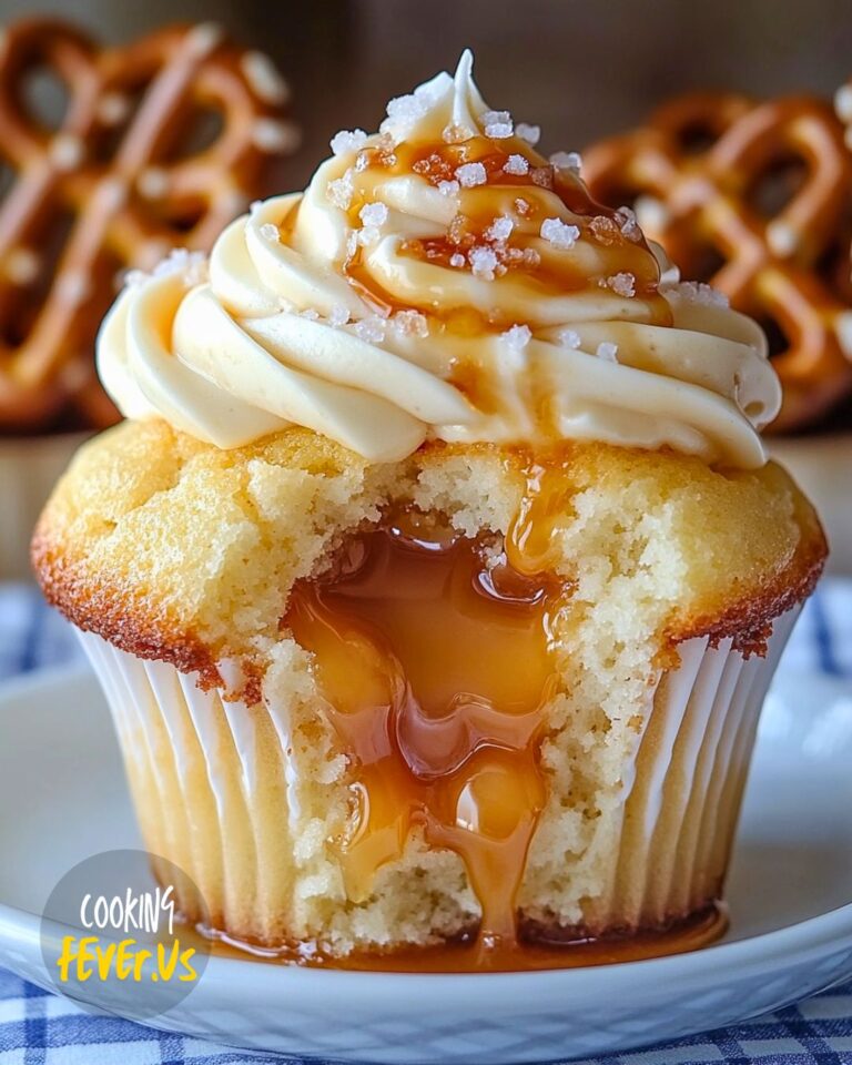 Salted Caramel Cream Cheese Cupcake