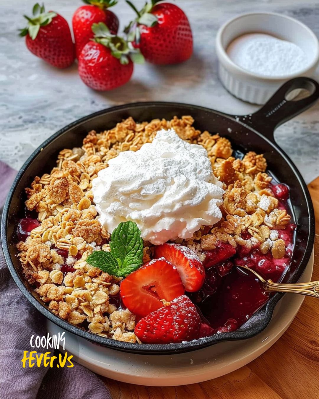 Strawberry Crisp