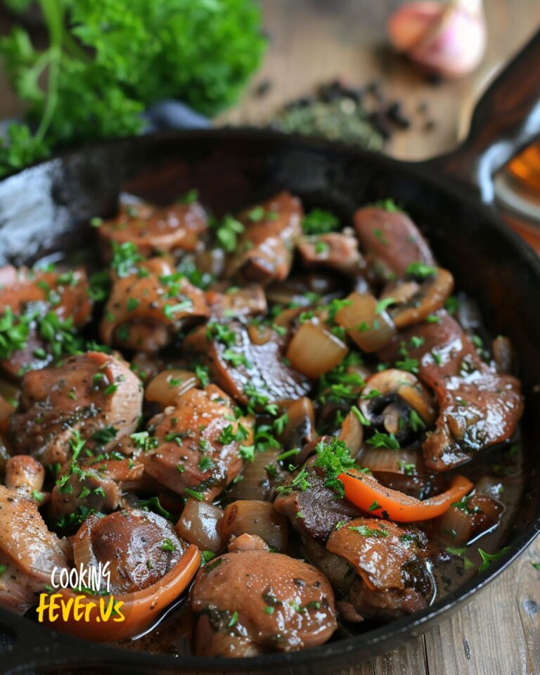 Turkey Heart Skillet